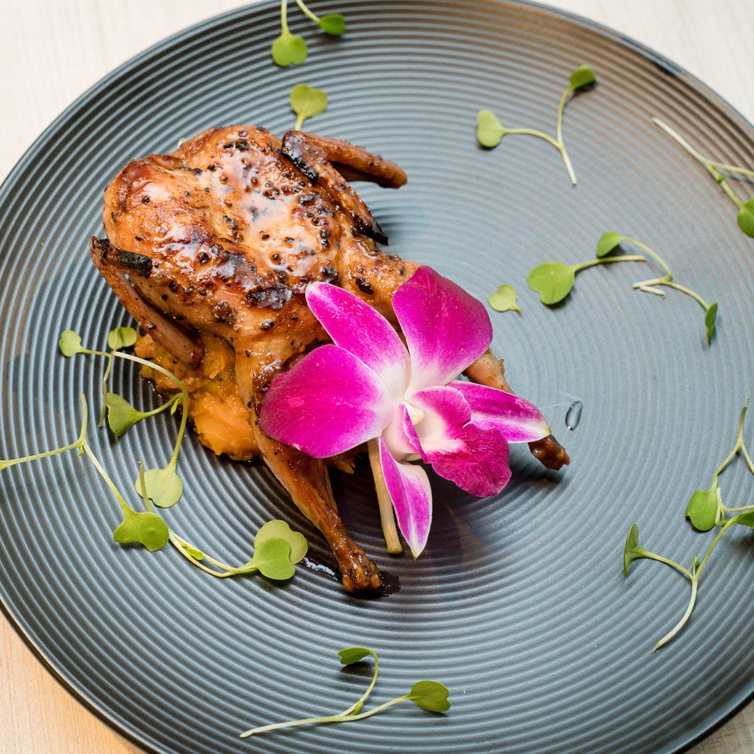Muscadine Glazed Quail - Melissa Cookston