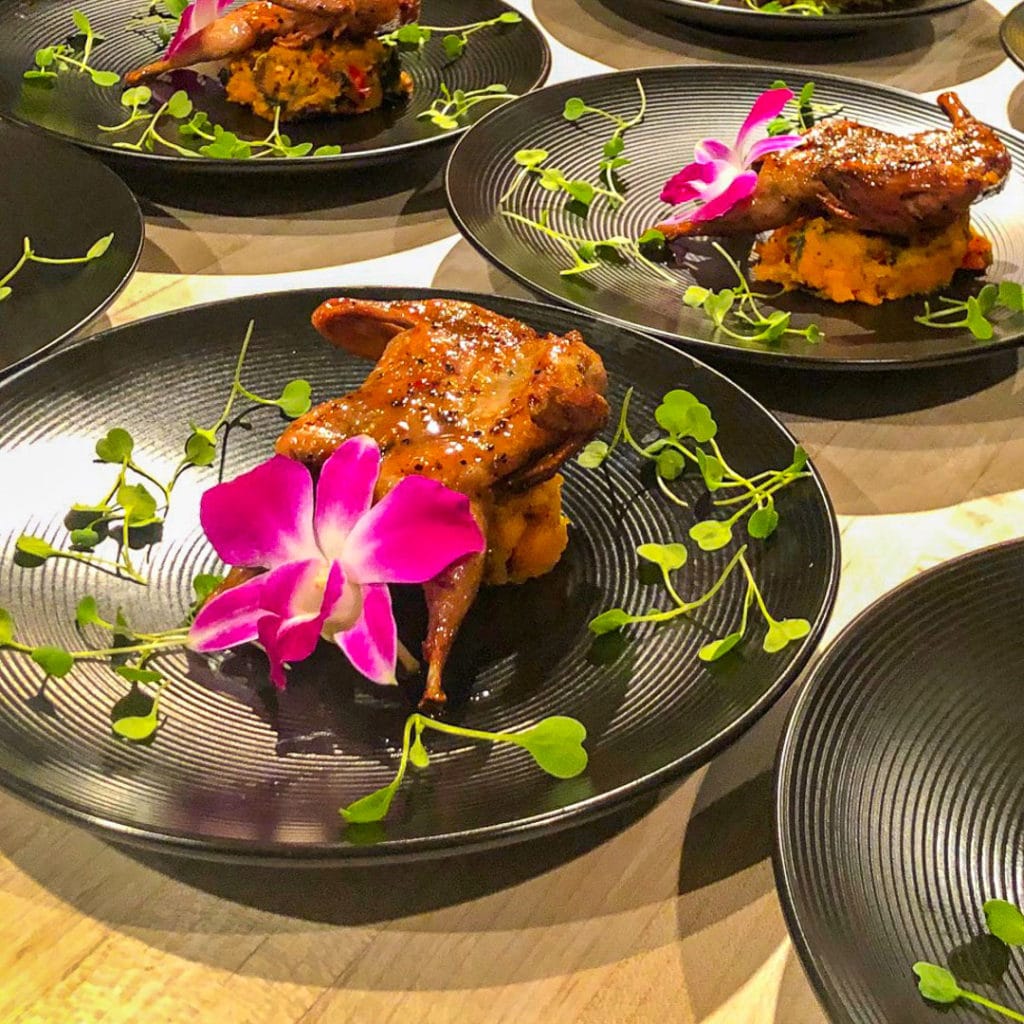 Muscadine Glazed Quail - Melissa Cookston