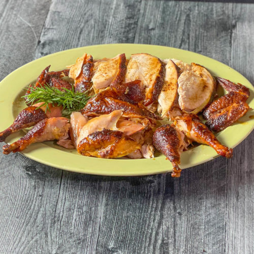 Asian Glazed Smoked Pheasant - Melissa Cookston