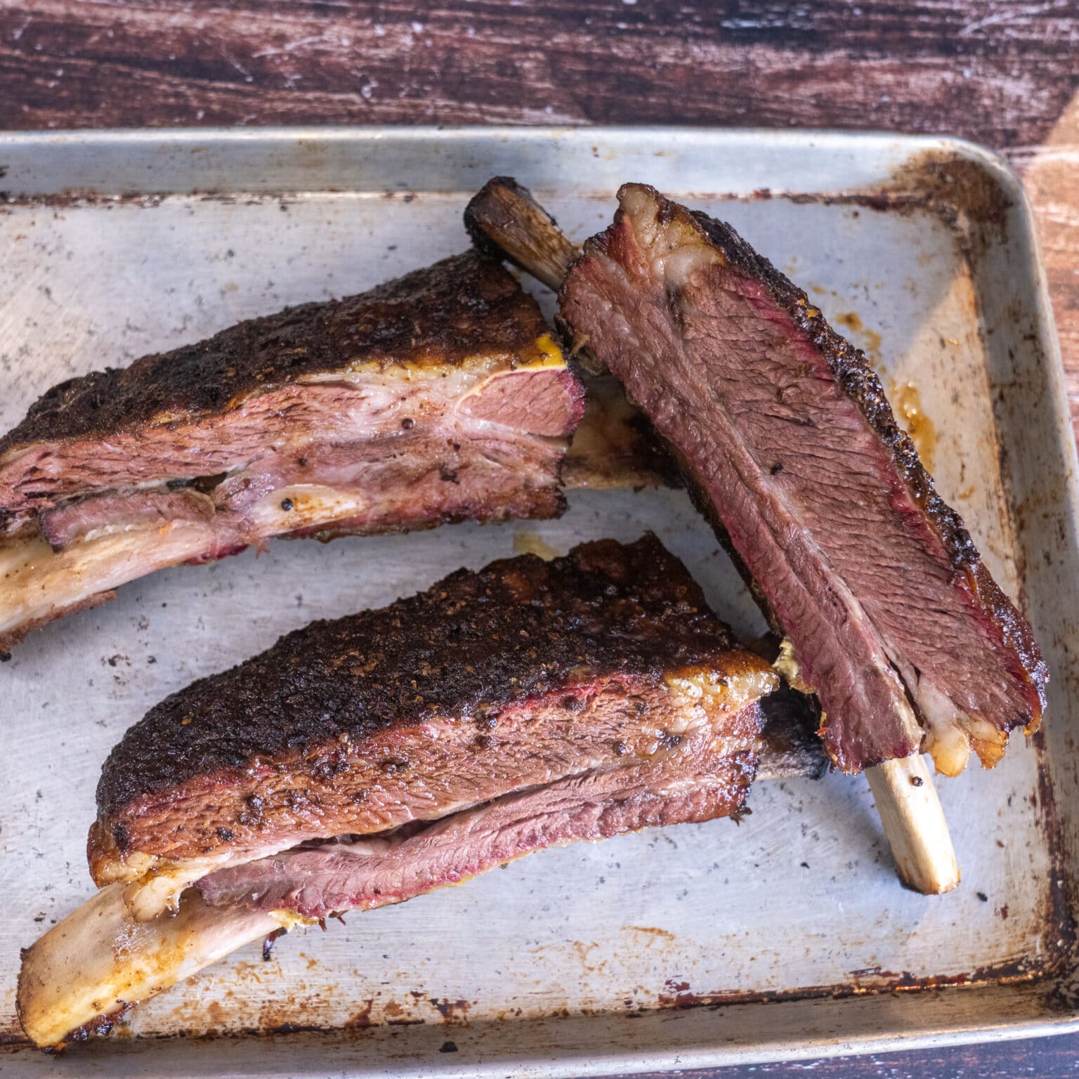 Sticky Smoked Dinosaur Ribs with Udon - Melissa Cookston